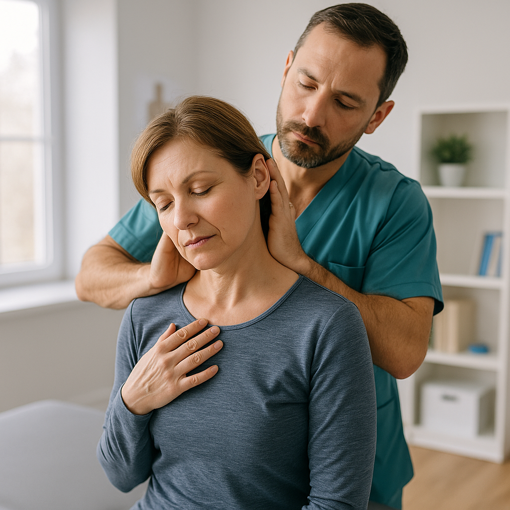 Cervicalgie et ostéopathie : soulager vos douleurs cervicales